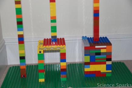 Can you build a tower #ShareScience - Science Sparks