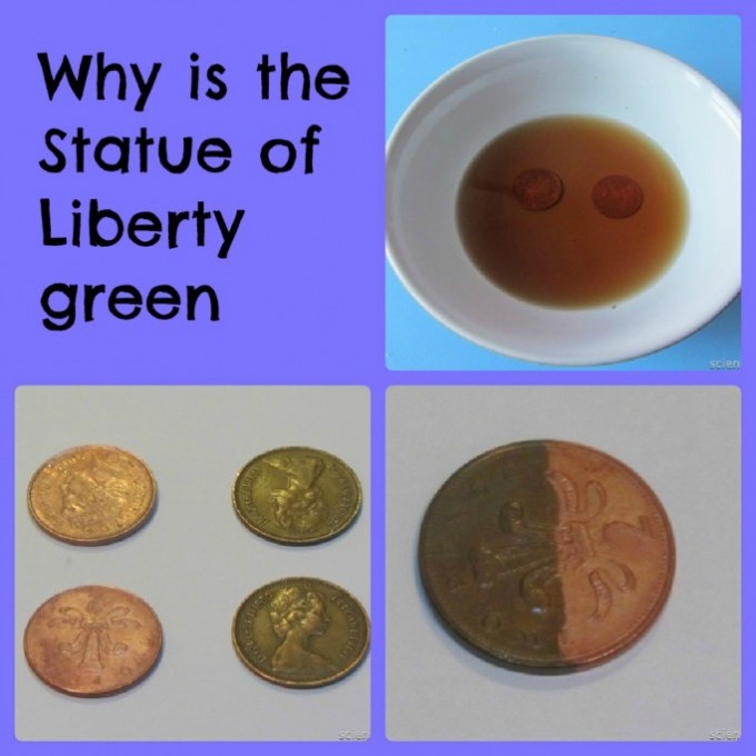 Why is the Statue of Liberty Green?