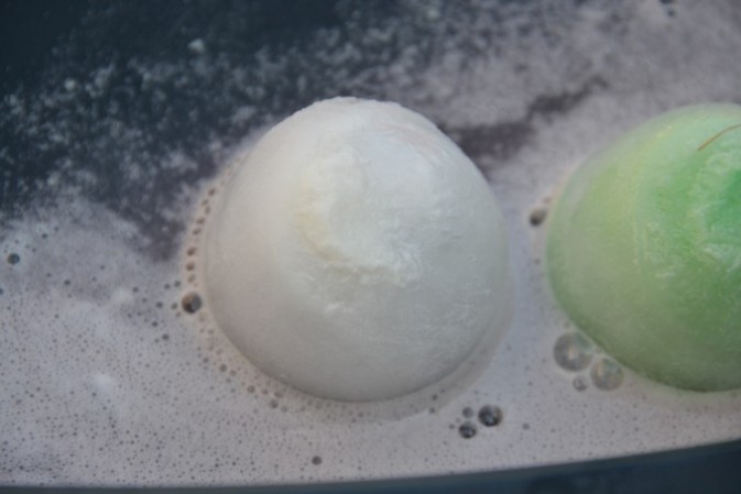 Baking Soda ice cubes