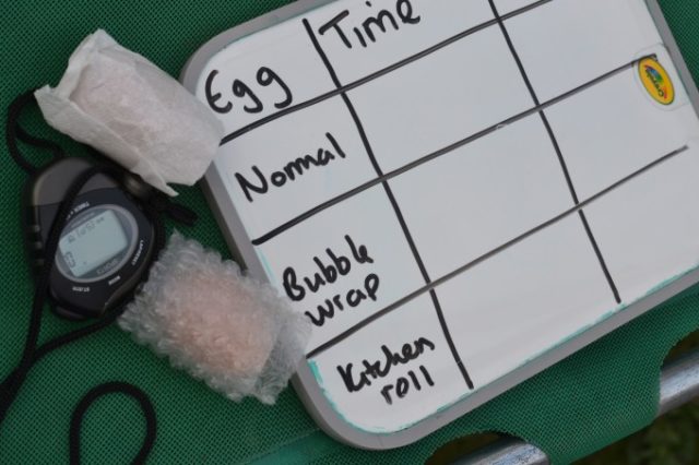 Rolling Eggs Experiment