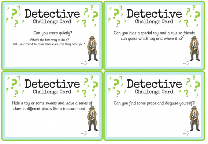 Detective Role Play - Science for Kids