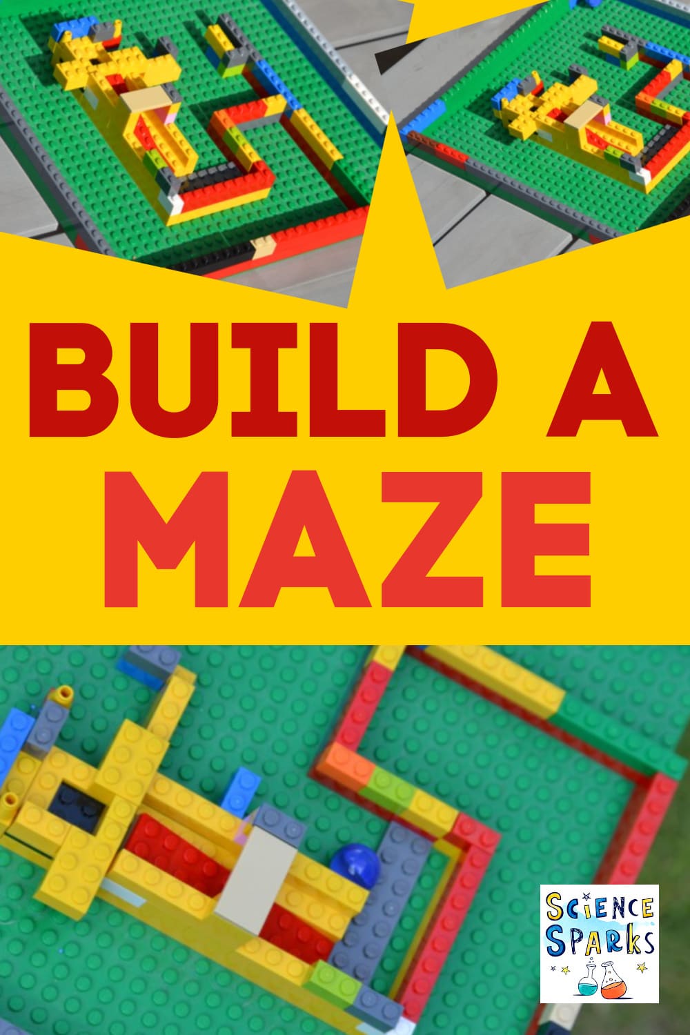 How to make a LEGO maze