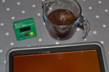 How to make a treasure map with tea - fun science for kids