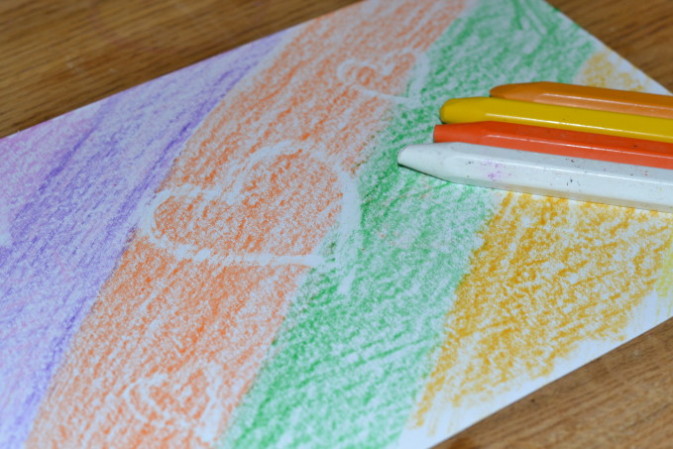 Homemade Scratch Art Paper