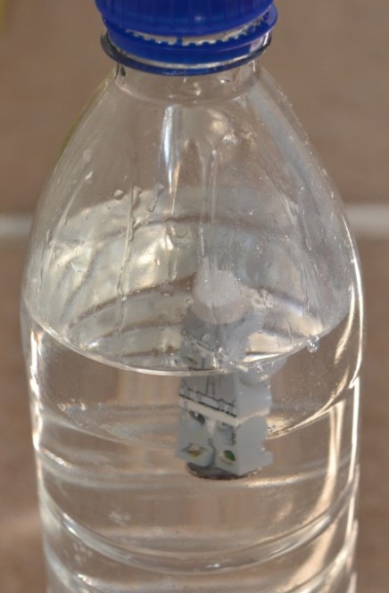 How to make a cartesian diver - superhero themed