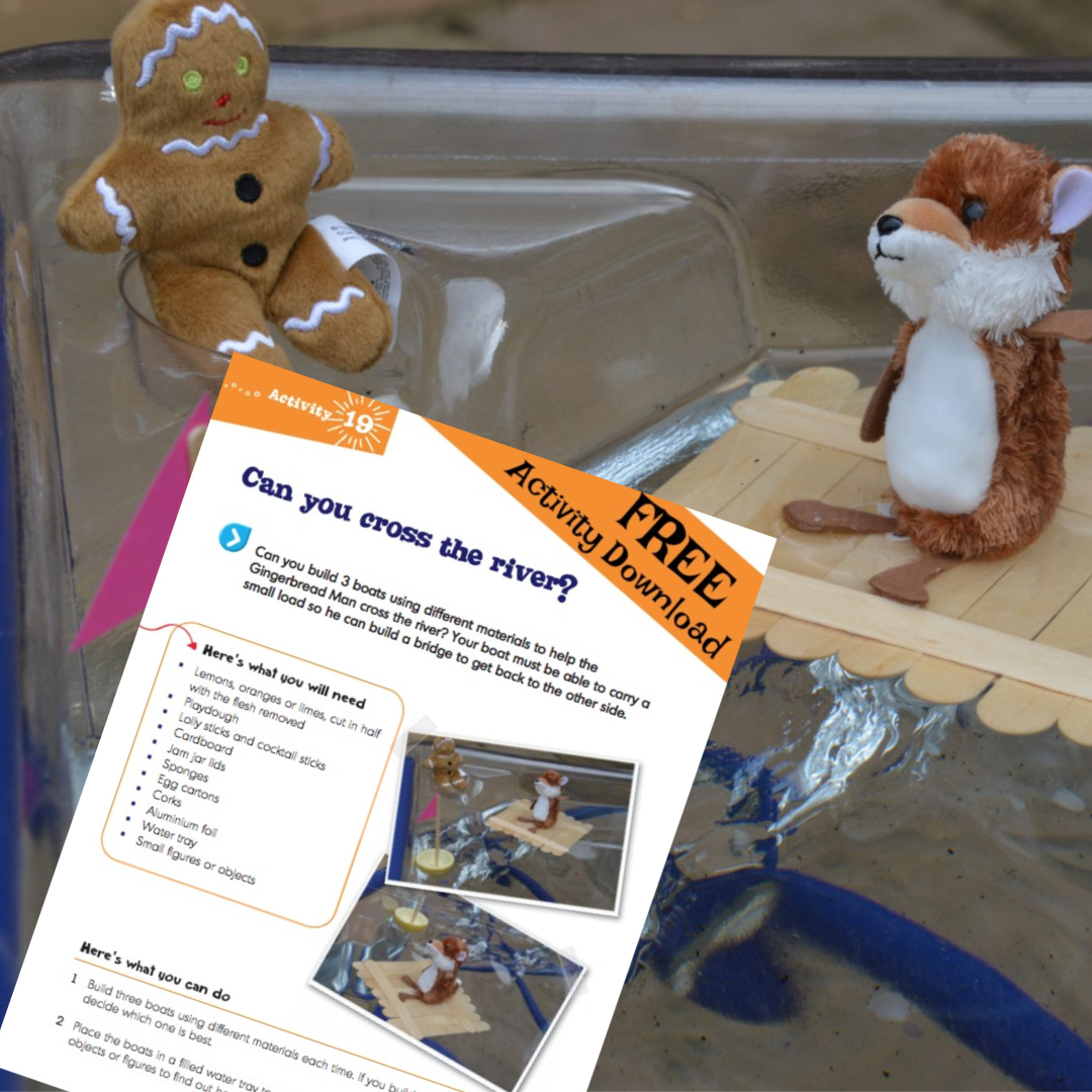 The Gingerbread Man Science Experiments - Science for Kids