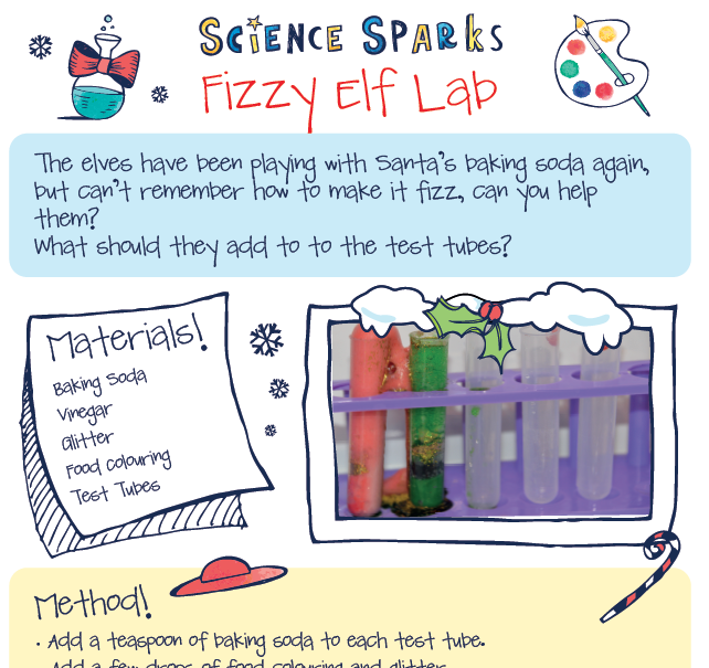 Christmas Science - Fizzy Elf Laboratory - Science for Kids