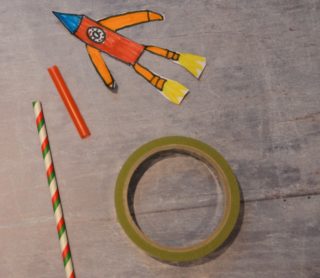 Science for Kids - Straw Rocket - STEM Challenge