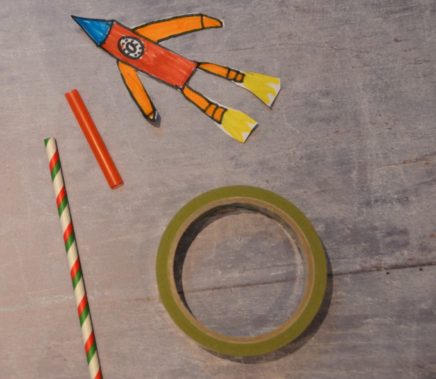 Science for Kids - Straw Rocket - STEM Challenge