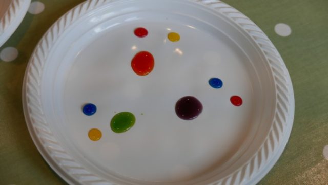 Colour mixing with food colouring and water - Science Experiments for Kids