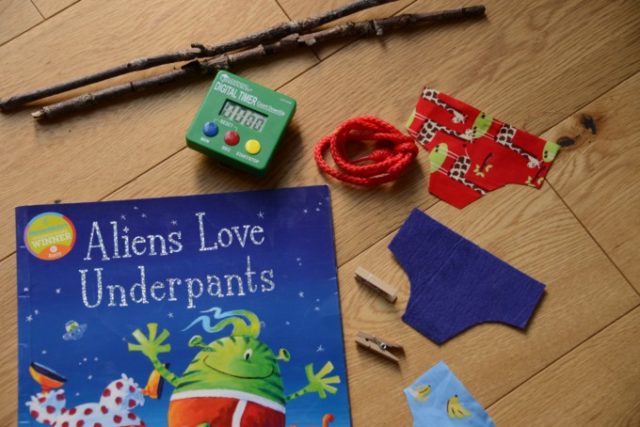 Aliens Love Underpants Activity - Washing Line - Early Years Science