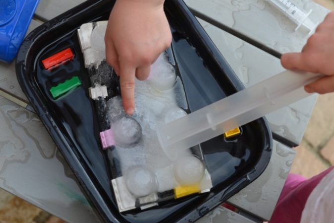 Easy Ice Experiments for Kids