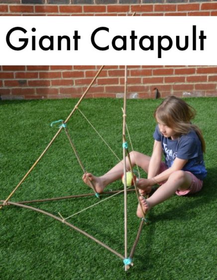 Popsicle Stick Catapult - STEM Challenges for Kids