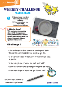 Weekly Challenge 1 - Water Drop Maze