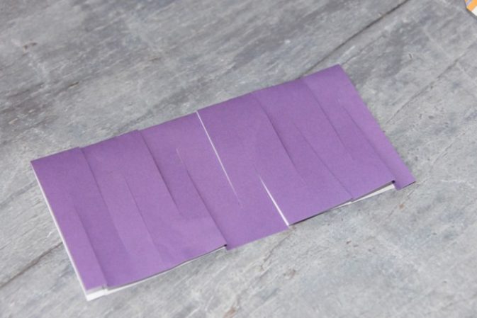 Can you step through an index card?