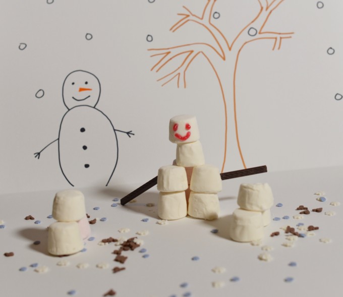 Christmas Science - Build a Marshmallow Snowman STEM Challenge ...