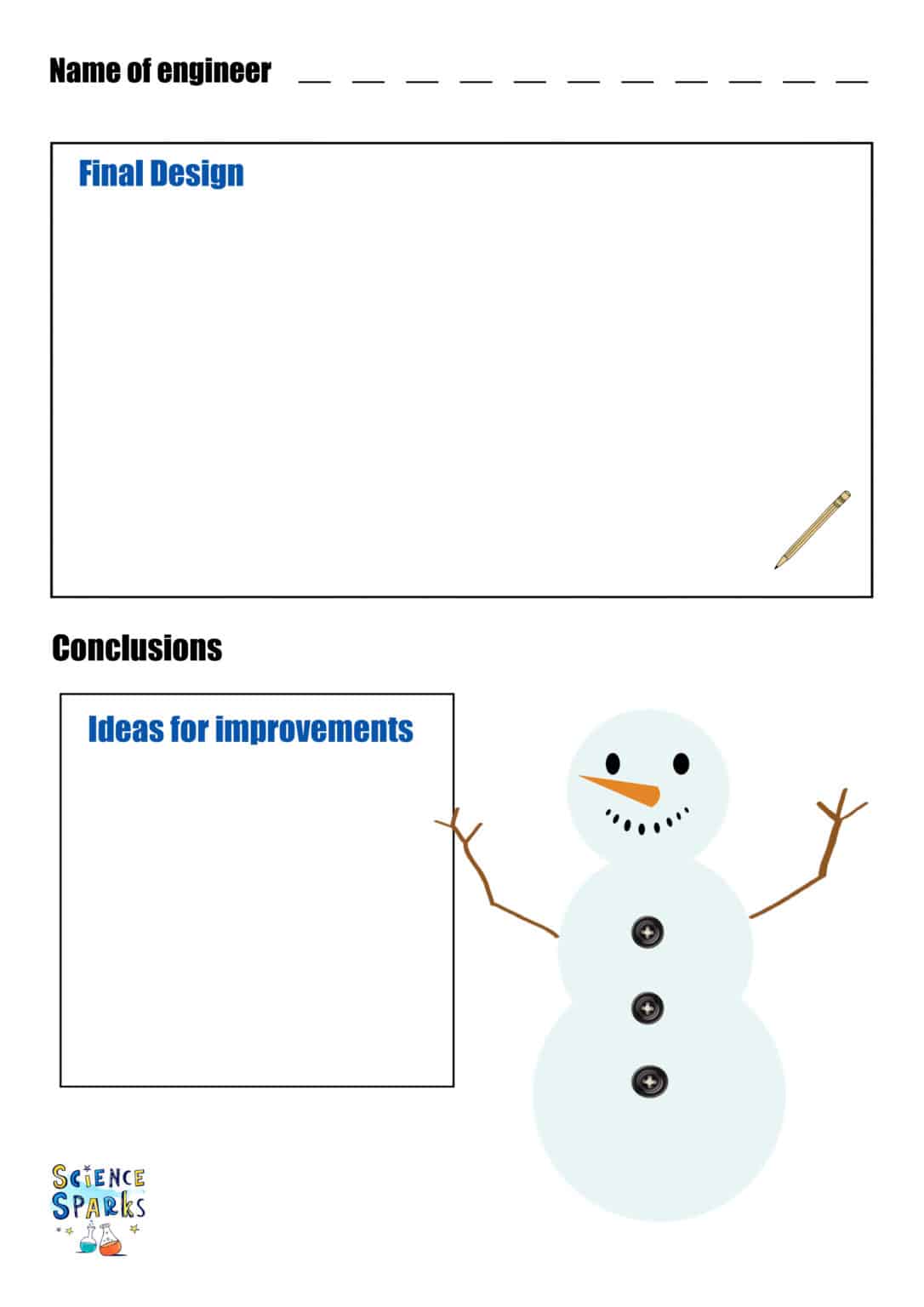 Christmas Science - Build a Marshmallow Snowman STEM Challenge ...