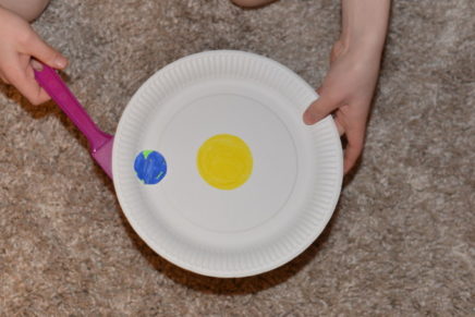 Paper Plate Solar System