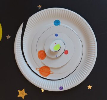 Paper Plate Solar System