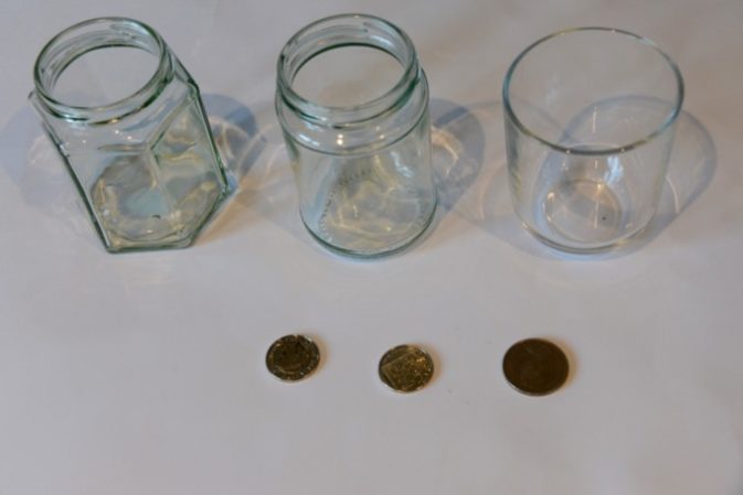 Disappearing Coin Trick - Refraction Demonstration