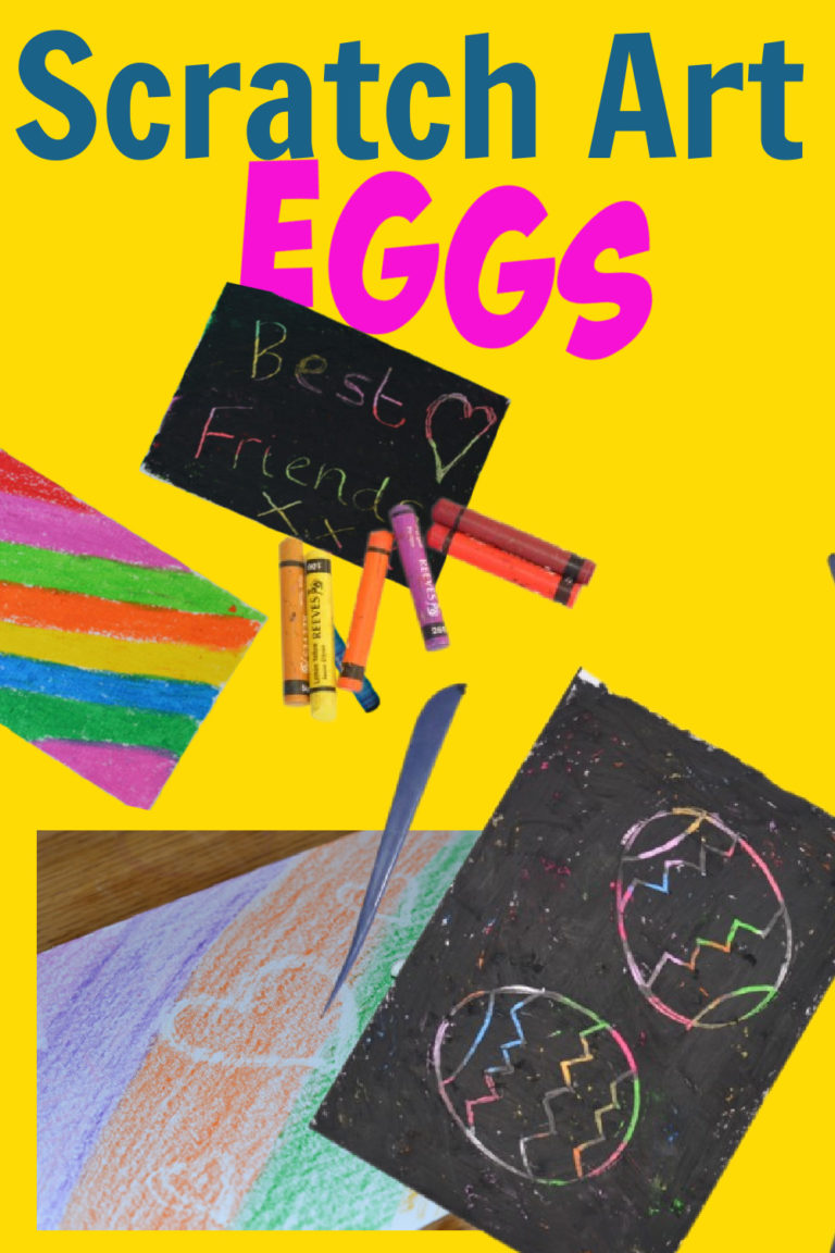 Homemade Scratch Art Paper