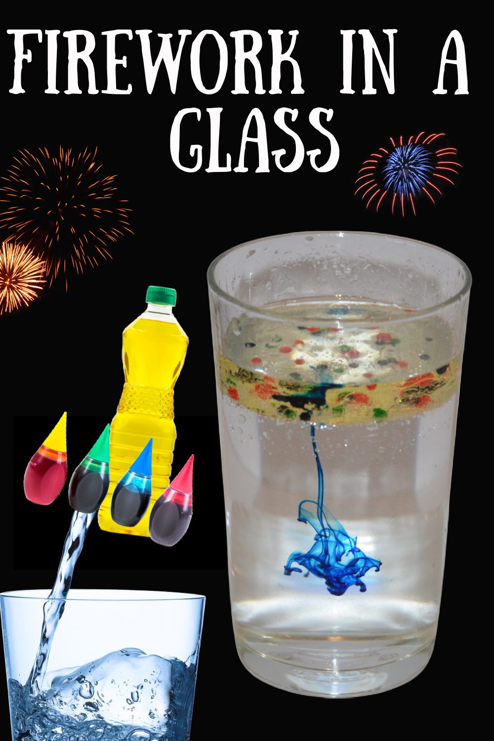 STEAM Experiments - Colourful Jar Experiment