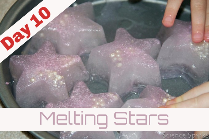 Ice Activities for Kids - Melting Stars