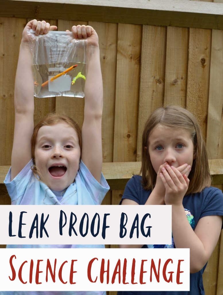 Leak Proof Bag Experiment - Science Tricks for Kids