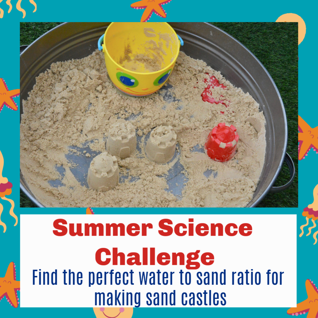 How to make a perfect sandcastle - summer science for kids