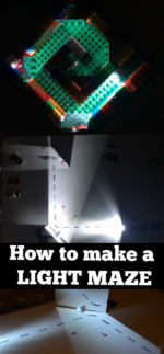 Science Fair Project - Easy Light Maze - Science Experiments for Kids