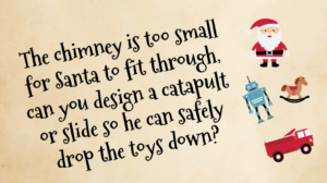 Christmas STEM - Easy Santa STEM Challenges