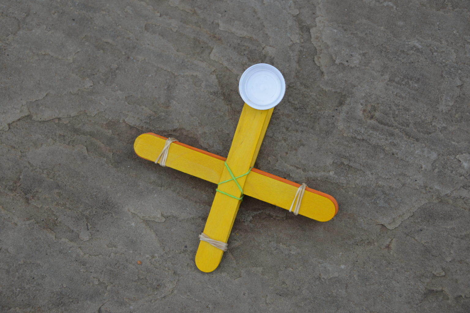 Popsicle Stick Catapult - STEM Challenges for Kids