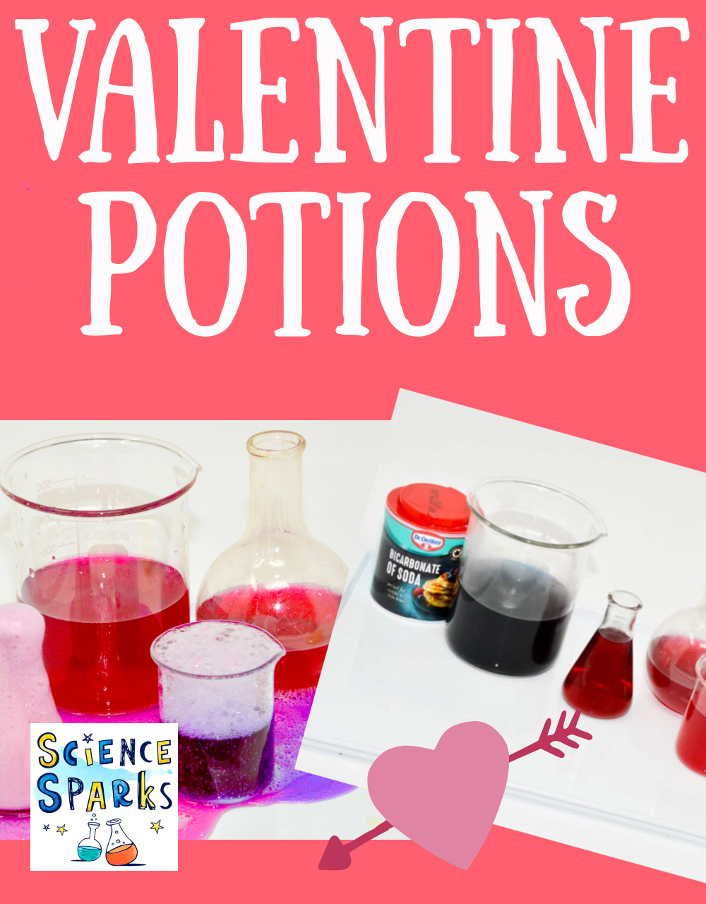 Chemistry Potions for Valentine's Day - Science for Kids