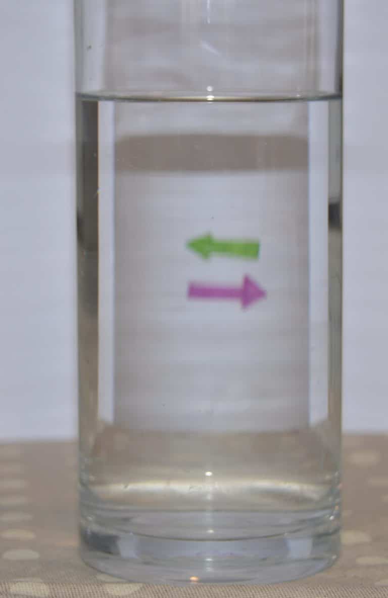 Light Refraction Experiment - easy light experiments