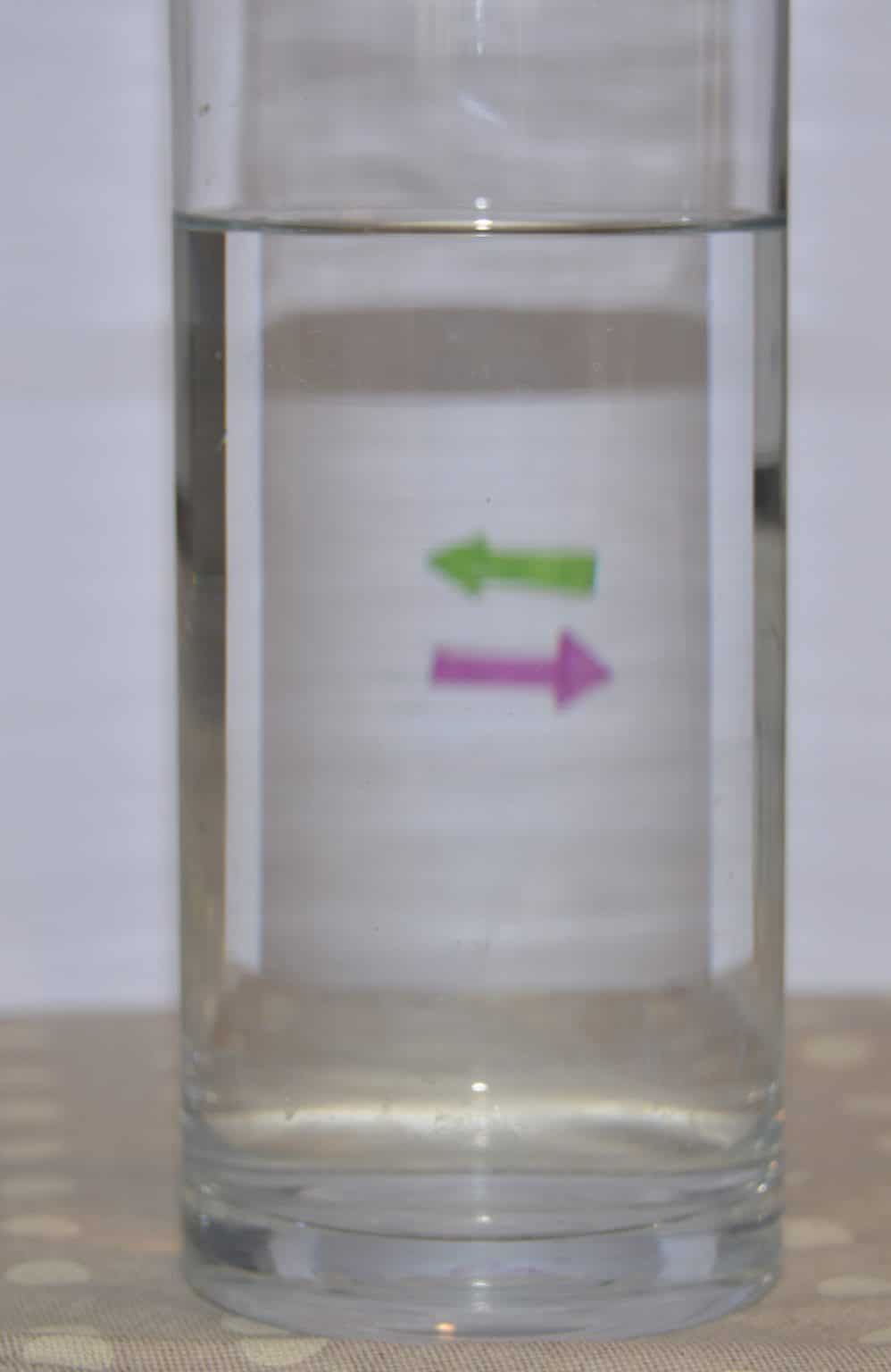 Light Refraction Experiment - easy light experiments