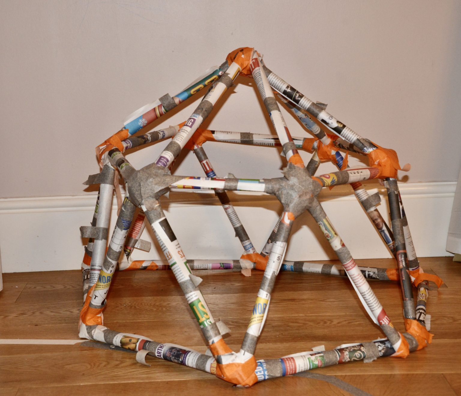 Easy Newspaper STEM Challenges for Kids