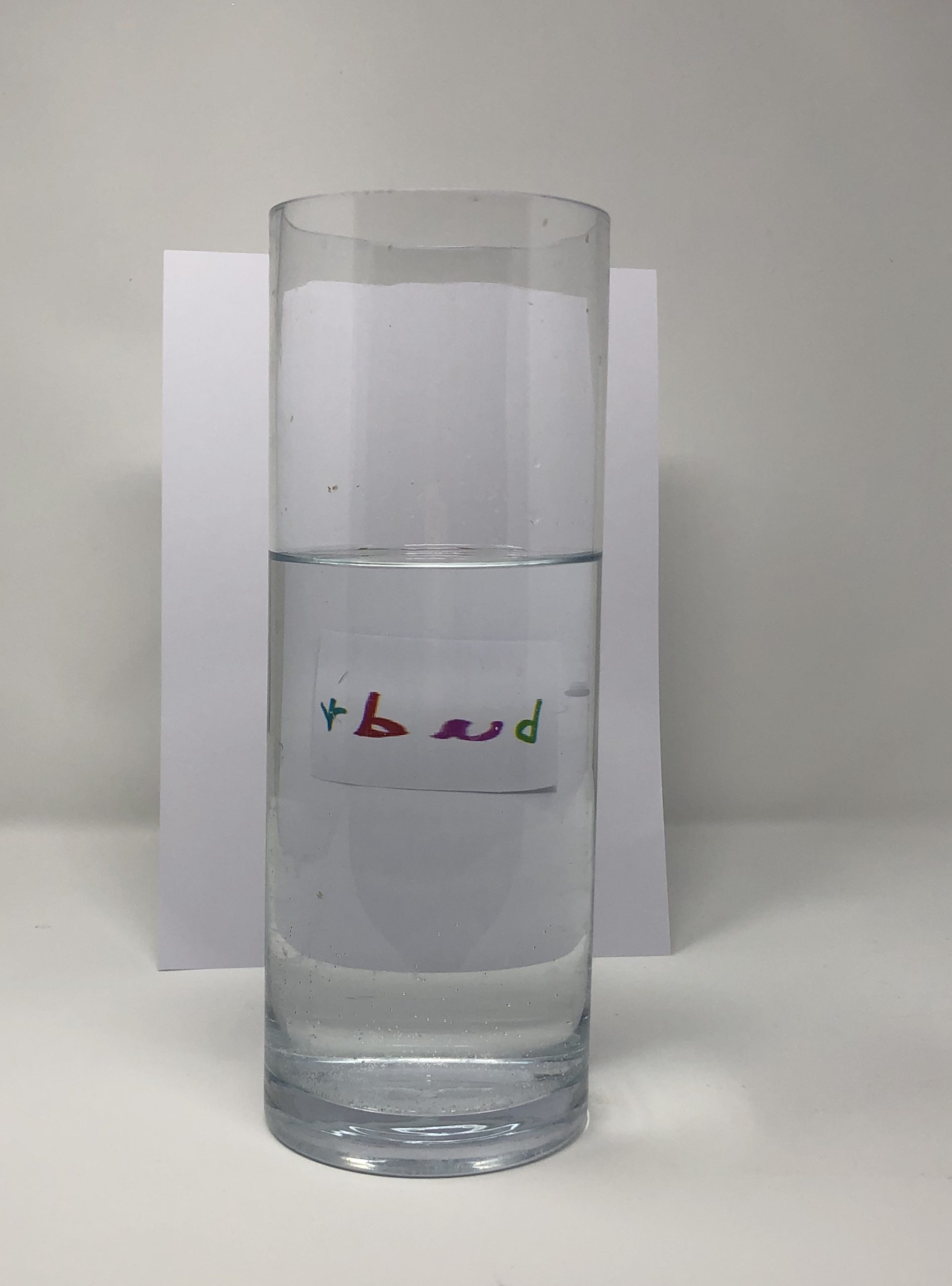 Light Refraction Experiment - easy light experiments