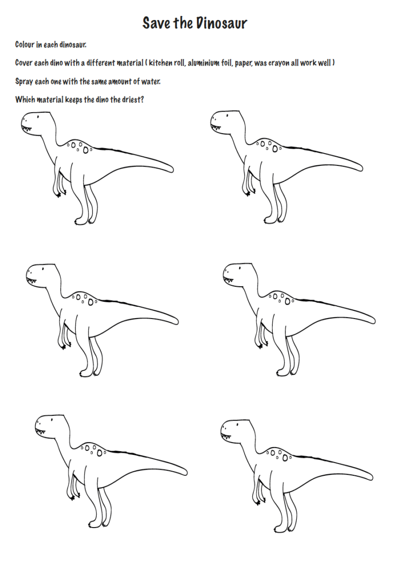 Save the Dinosaur - Waterproofing Investigation