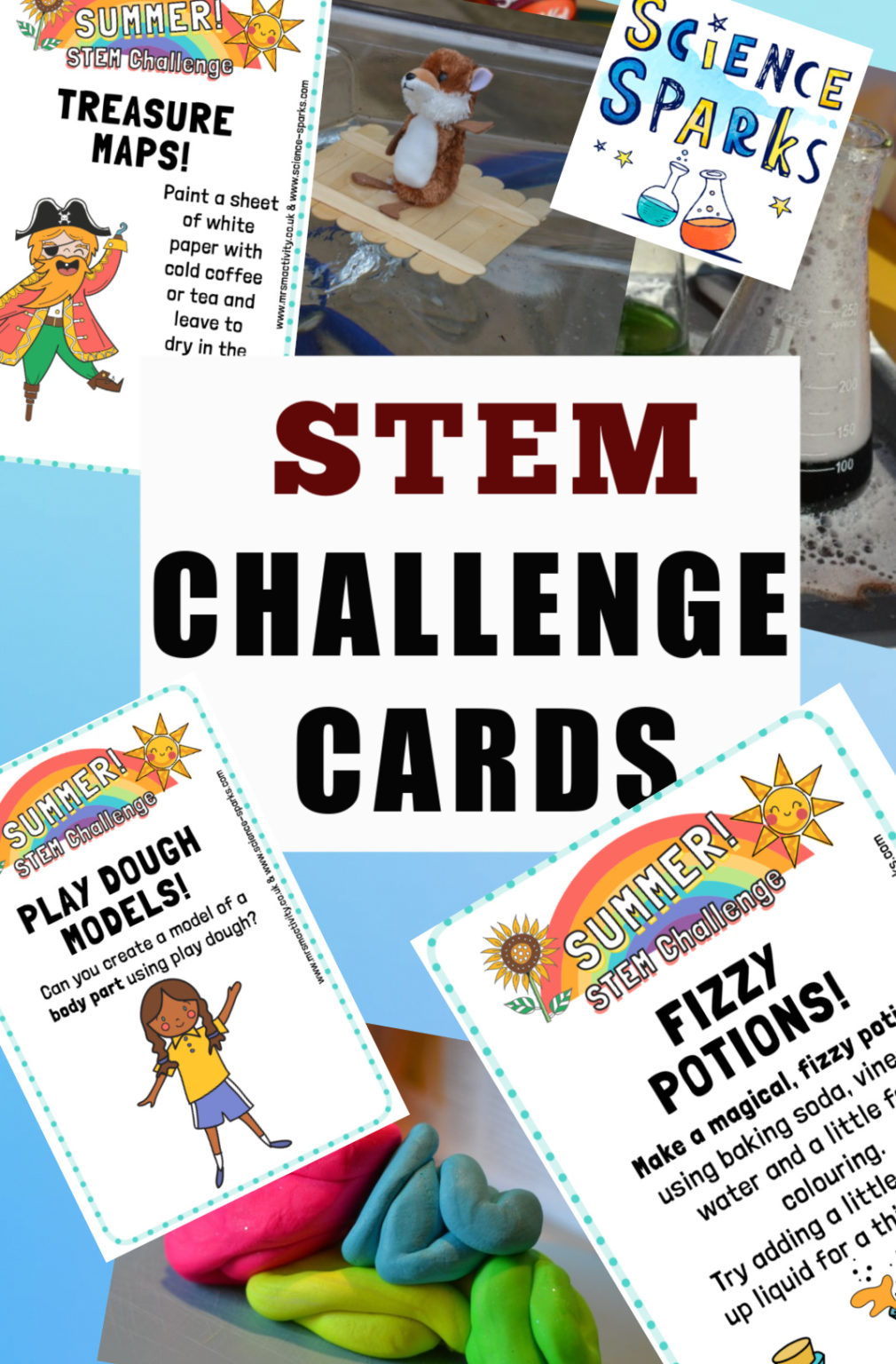 EASY Summer STEM Challenges for Kids