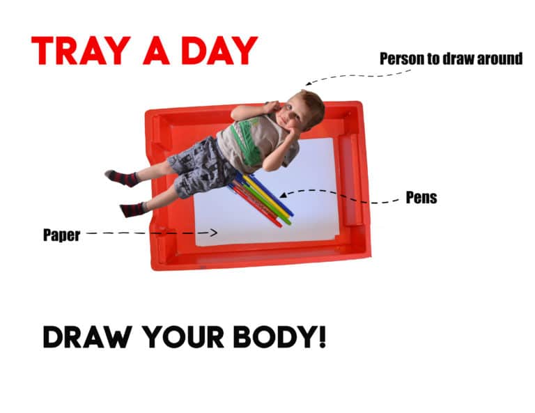 Draw Your Body - Playful Science for Kids