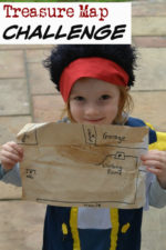 How to make a treasure map with tea - fun science for kids