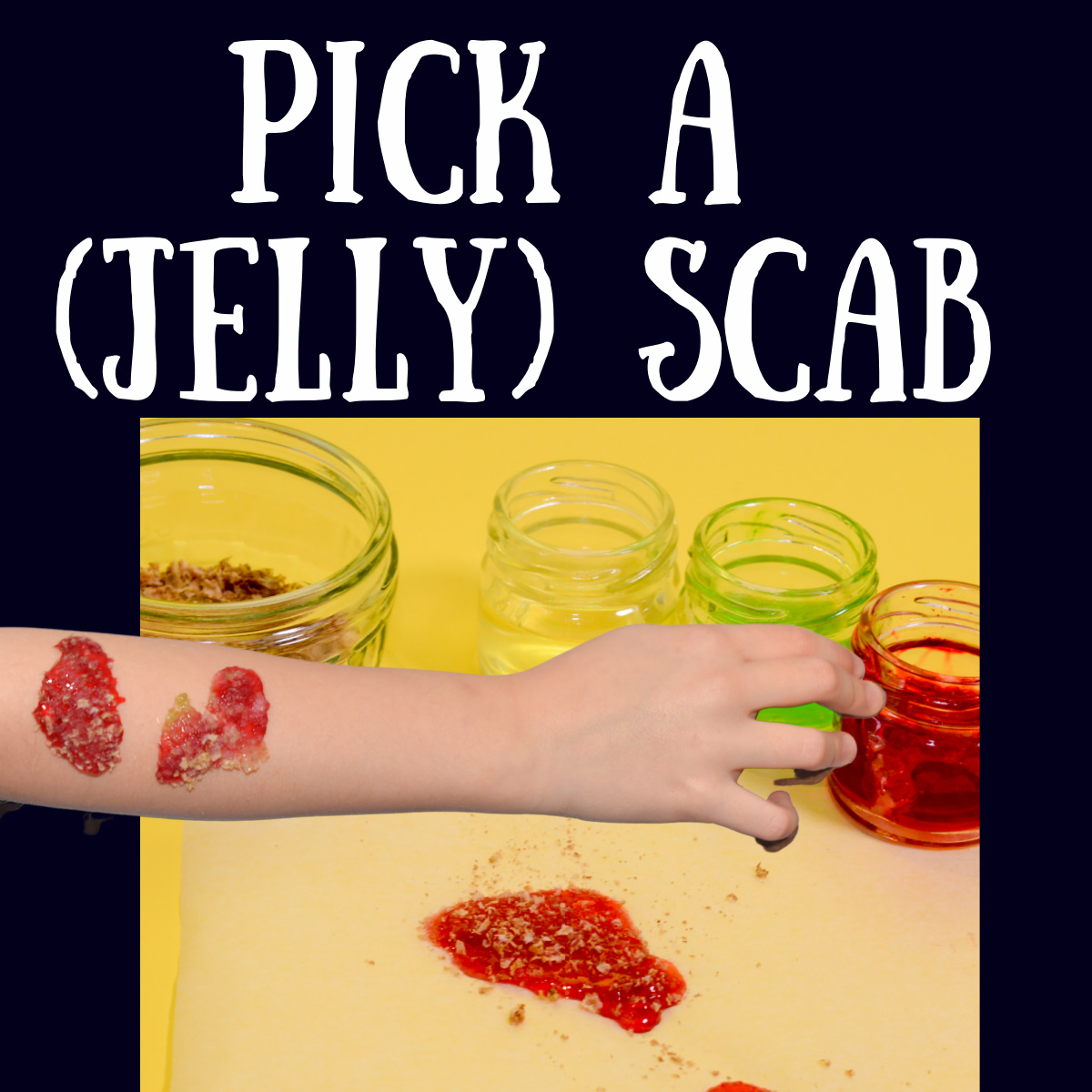 Jelly Scabs - Make a Fake Scab - Make a fake scab