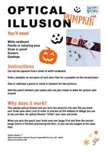 Pumpkin Optical illusion