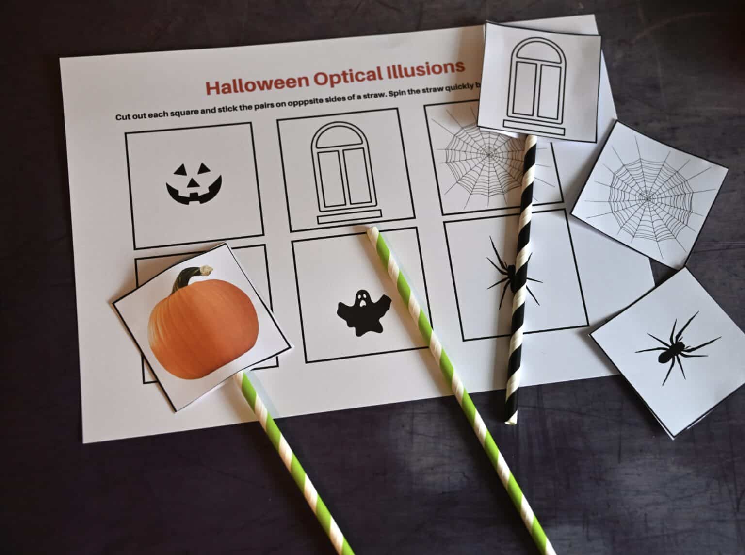 Pumpkin Optical illusion