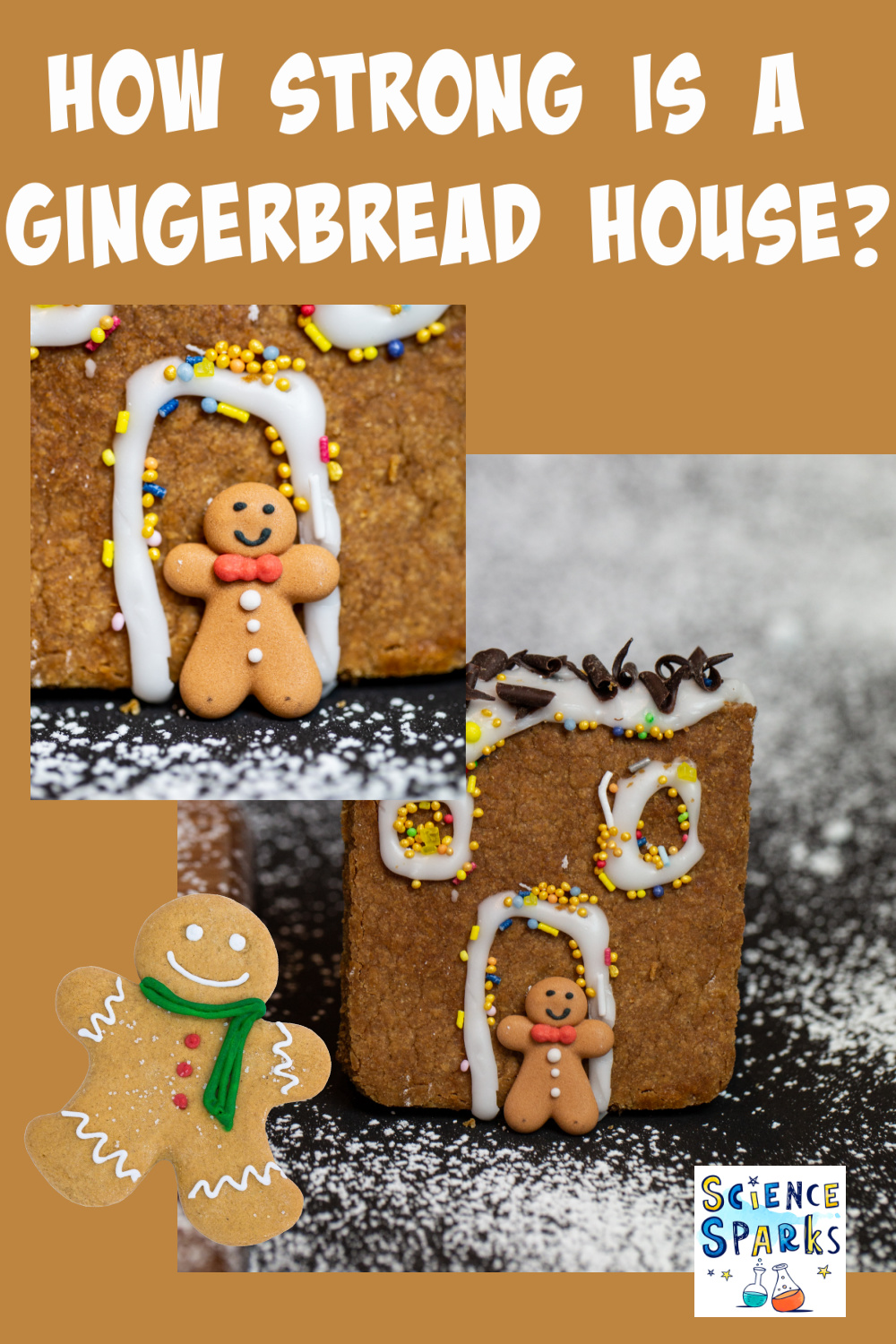 How strong is a gingerbread house - Kitchen STEM