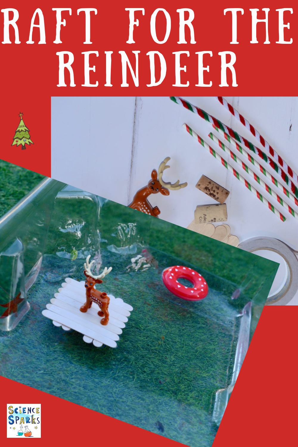 Christmas STEM Challenge - Raft For The Reindeer