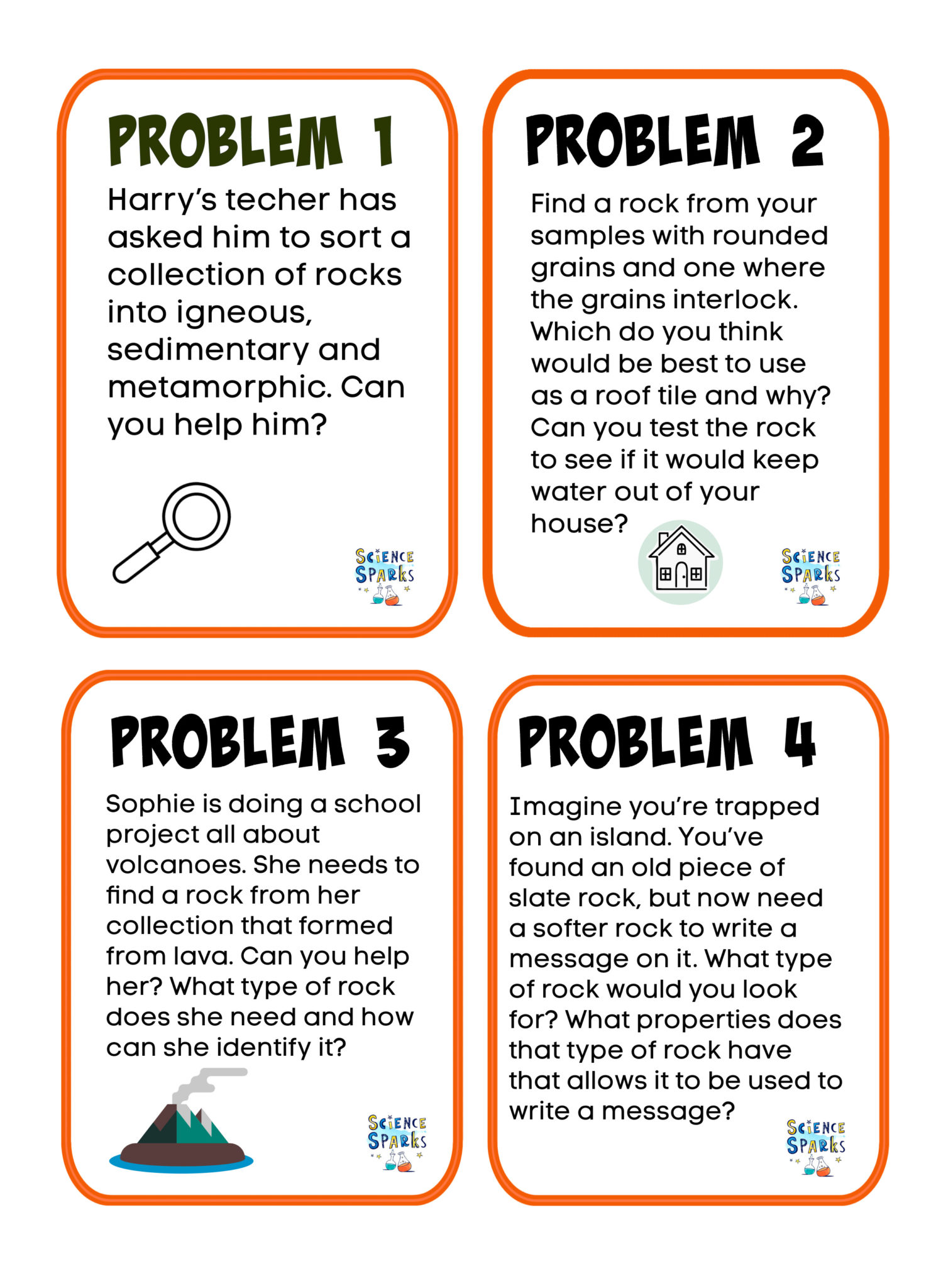 Create Your Own Rock Lab - Rock Investigation for Kids