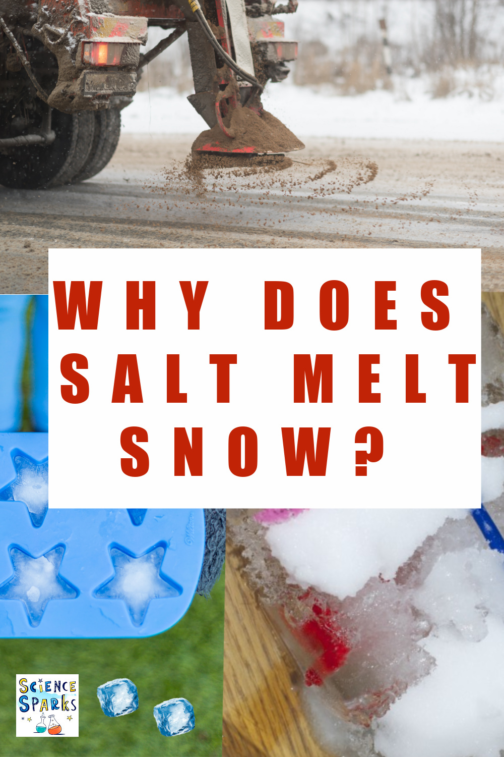 How does salt melt snow? - Science Questions for Kids How does salt melt snow? - Science Questions for Kids