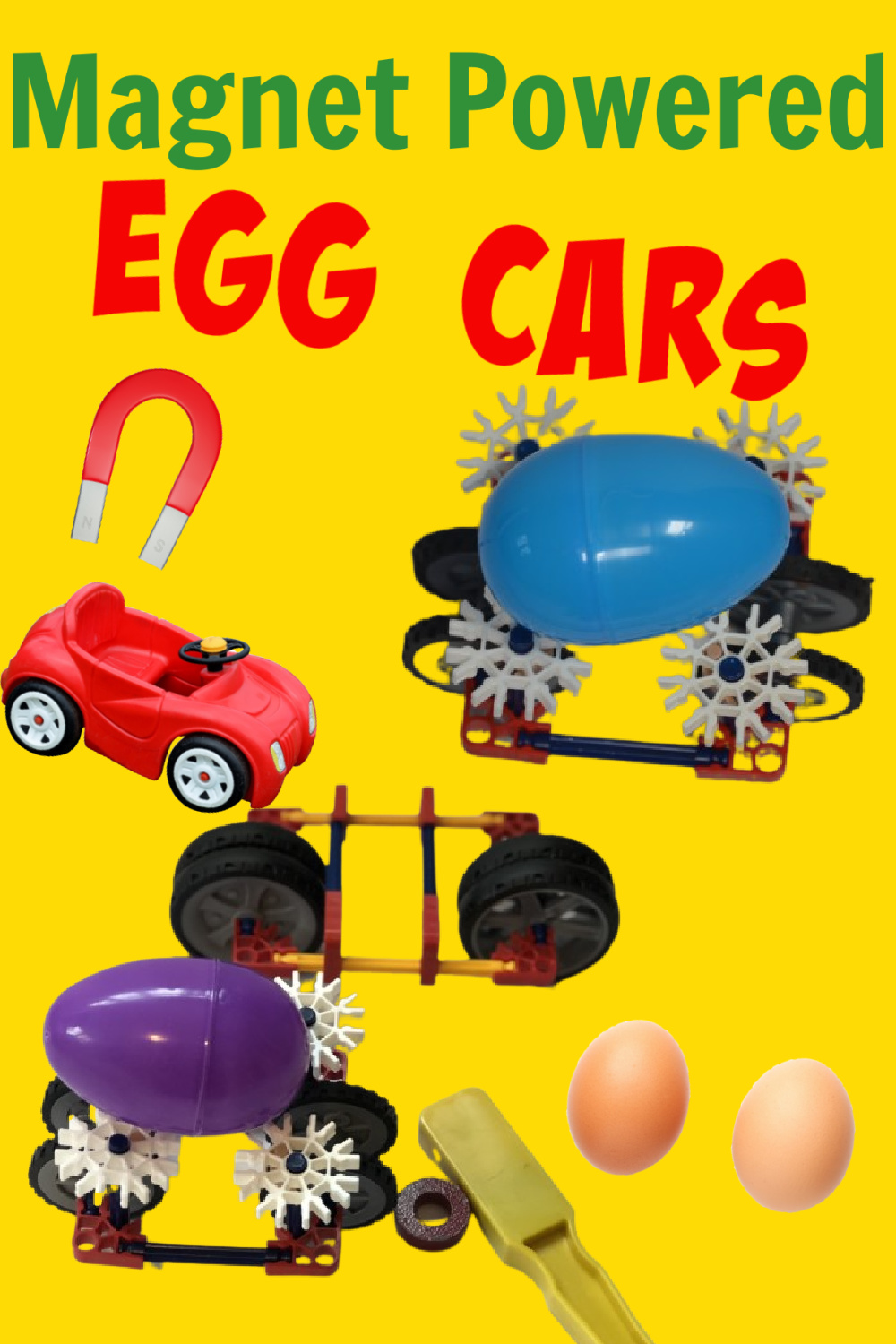Easter Science - Magnet Powered Cars