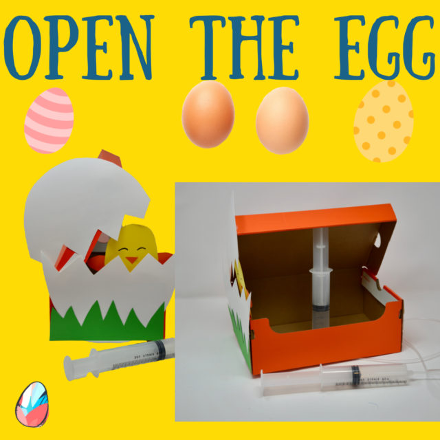 Crack the Chick Egg - Easter STEM Challenge - Pneumatics